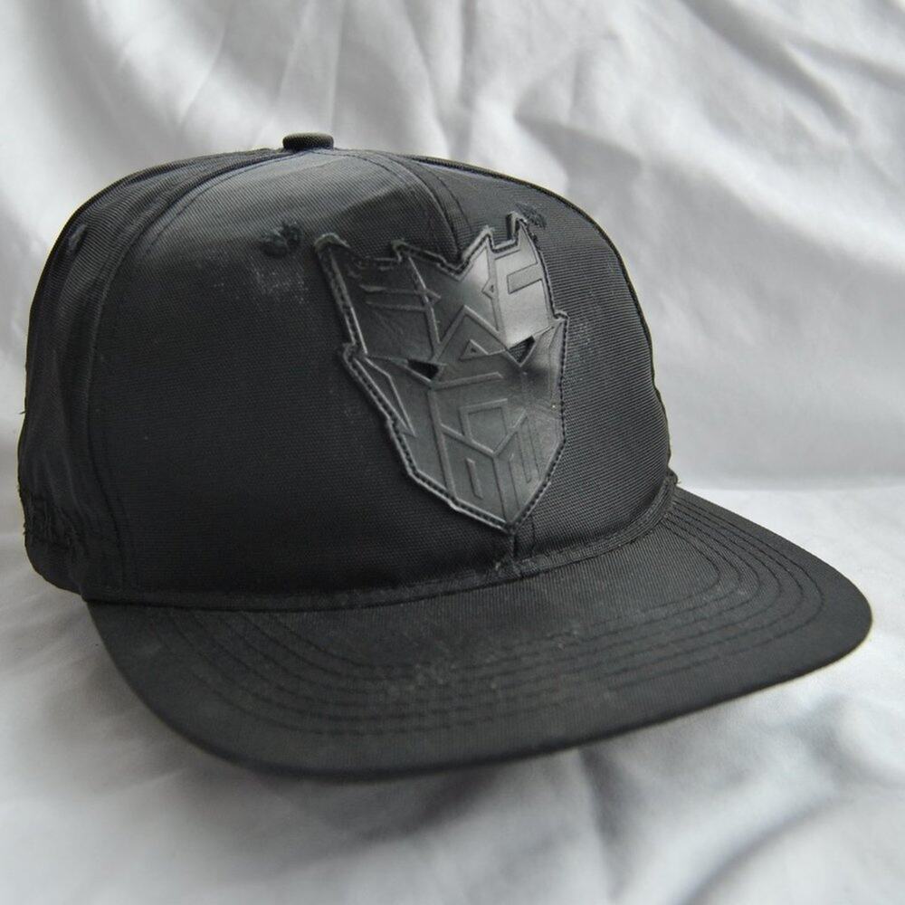 Excision Transformers Decepticon Black Snapback Hat - Gem